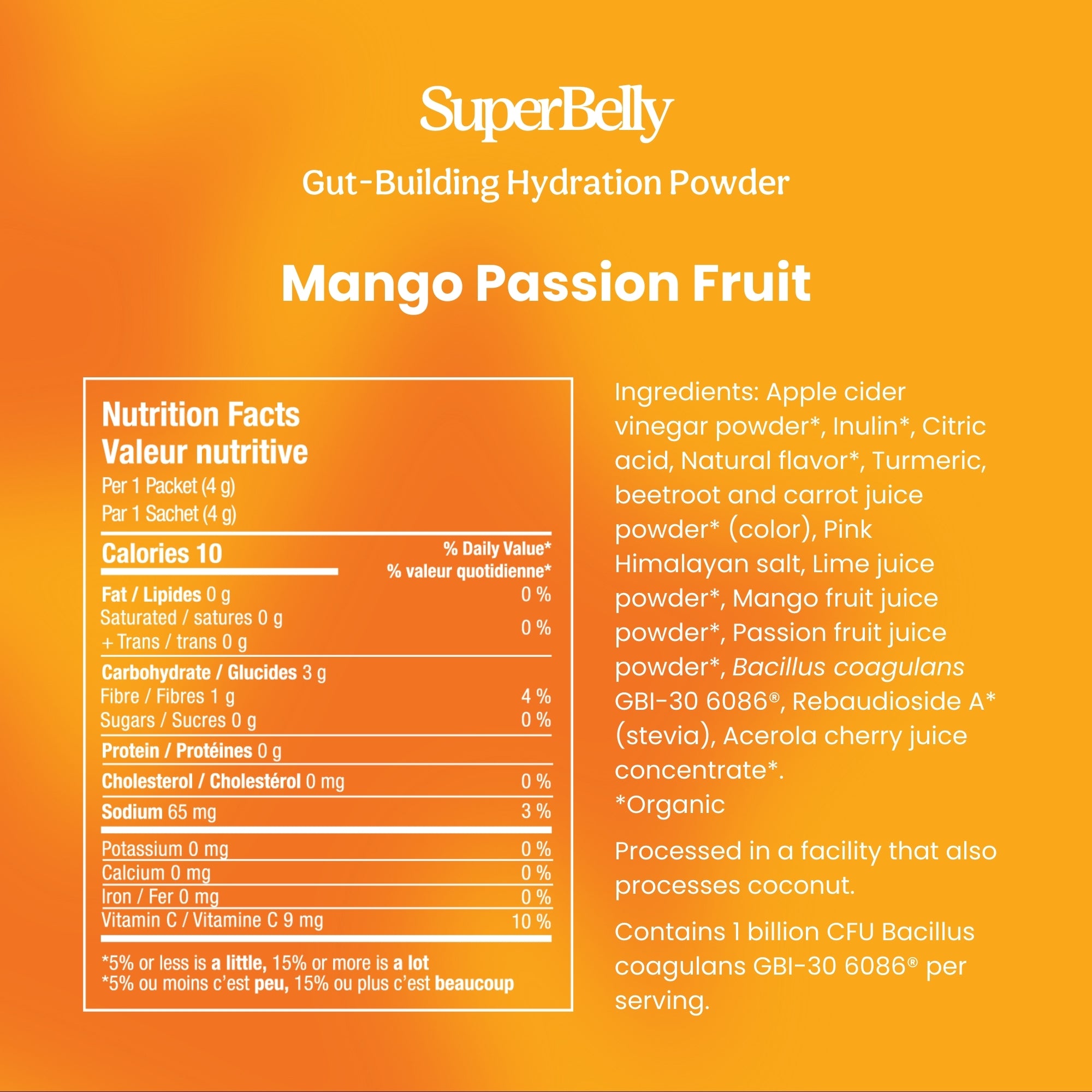 SuperBelly Mango Passion Fruit | Blume Wholesale